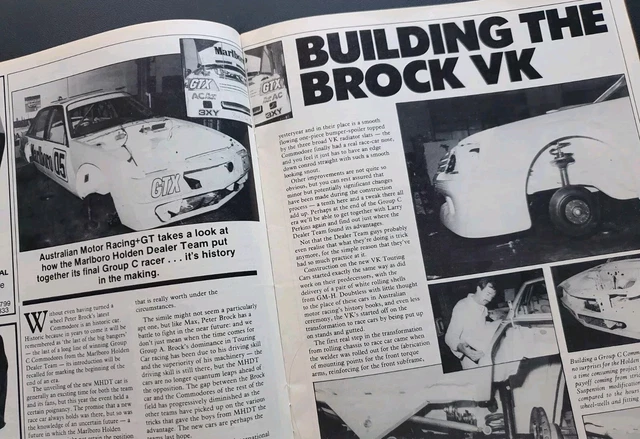 AUSTRALIAN MOTOR RACING MAGAZINE 1984 Peter Brock Bathurst Holden VK ...