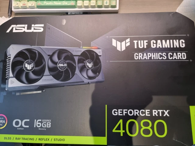 ASUS TUF GAMING GeForce RTX 4080 OC Edition 16GB GDDR6X Gaming Graphics ...