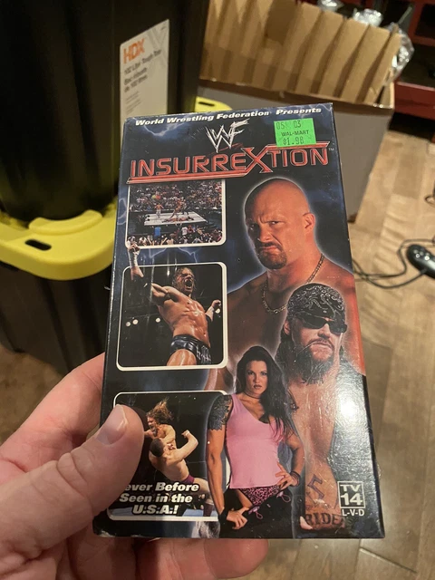 WWF - INSURREXTION 2001 (VHS, 2001) Sealed $60.00 - PicClick CA