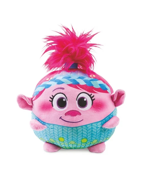 TROLLS SQUISHEE CUDDLY Official Trolls 3 Movie 25cm Plush Toy Poppy £13 ...