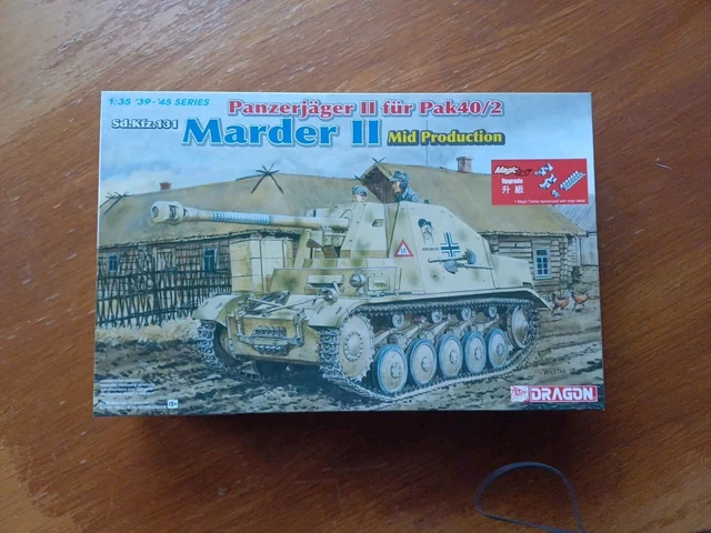 PANZERJÄGER II PAK 40 Marder II Mid Production 1:35 Dragon EUR 55,00 - PicClick DE