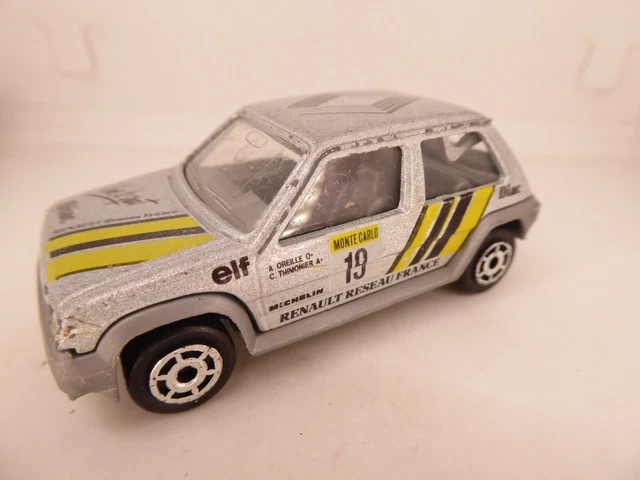 MAJORETTE - Renault - Supercing - S5 - Super 5 R5 - Gt Turbo - Diac - N ...