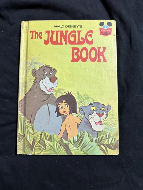 WALT DISNEYS - The Jungle Book - Hardcover - 1974 £3.74 - PicClick UK