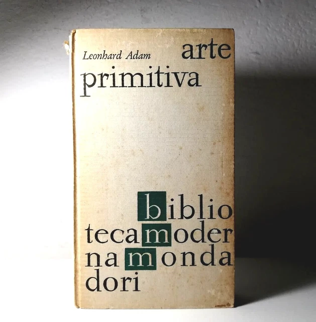 ARTE PRIMITIVA DI Leonhard Adam Prima Edizione 1964 Libro Da Collezione ...