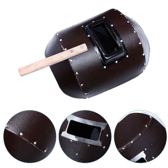 PAPER WOOD WELDING Mask Work Hand Hat Equipment Helmet $29.63 - PicClick AU