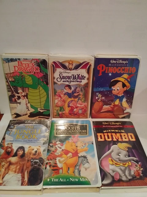 LOT DE 6 films VHS Walt Disney EUR 9,07 - PicClick FR