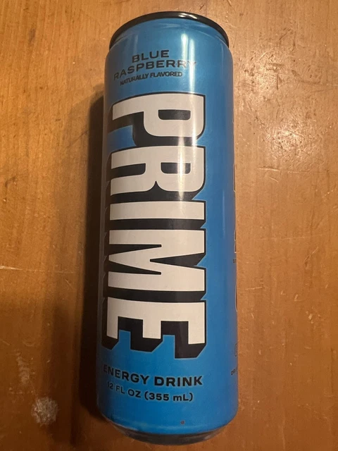PRIME ENERGY DRINK Blue Raspberry 1 Can 12 Oz , Naturally Flavored $7. ...