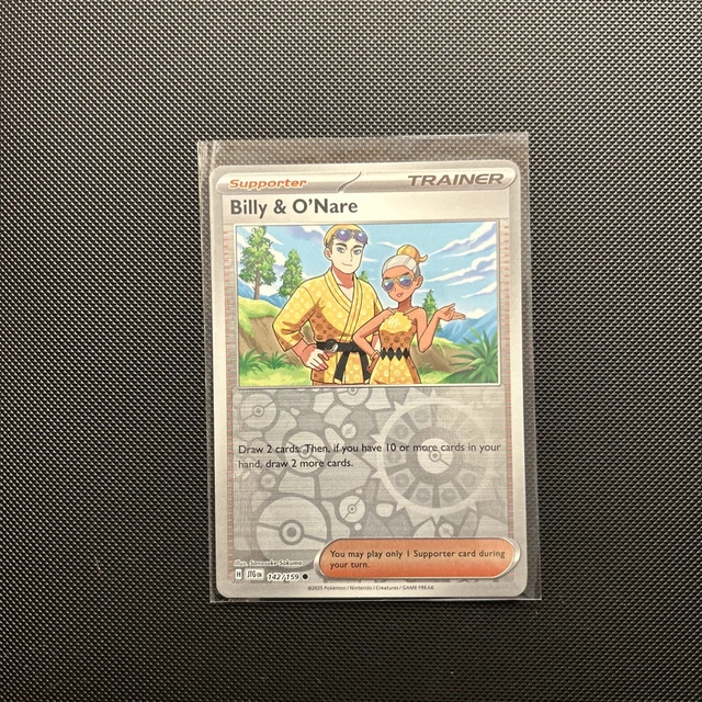BILLY & O’NARE - Pokemon Journey Together - 142/159 - Reverse Holo $1. ...