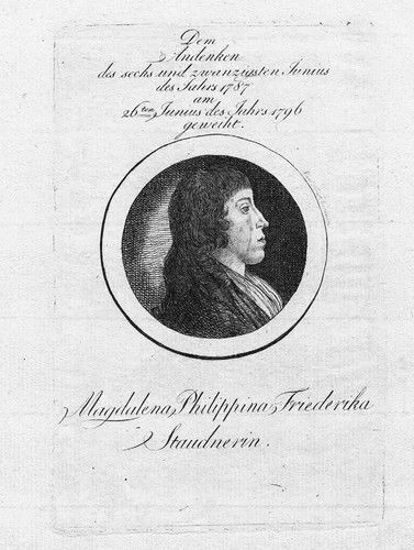 1800 MAGDALENE PHILIPPINE Friederike Staudner Portrait Gravure sur ...