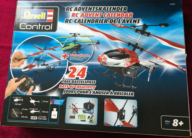 REVELL 01028 CONTROL Technik RC Helicopter Advent Calendar. Ages 8+ £30 ...