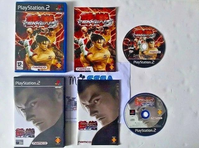 TEKKEN 5 & TEKKEN TOURNAMENT TAG for PLAYSTATION 2 'RARE & HARD TO FIND ...