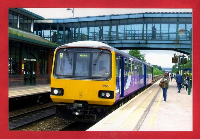 PHOTO ~ NORTHERN Rail 144001 - 1986 BREL Alexander 2 Car Pacer DMU ...