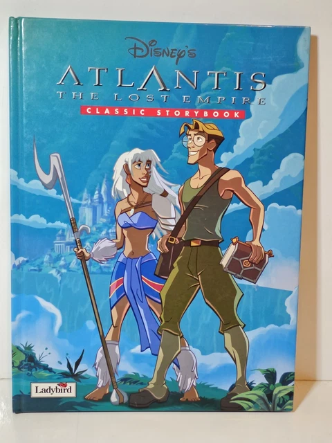 WALT DISNEY ATLANTIS THE LOST EMPIRE Classic Storybook Hardcover Book ...