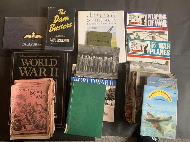 WW1 WW2 PRE And Post War Book Bundle Britain History Historical Books ...
