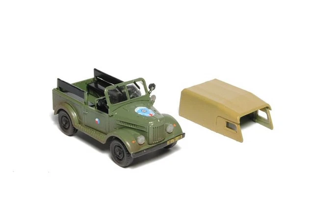 GAZ 69, DDR, NVA ,SDV 87142, Plastikbausatz 1/87, H0, EUR 16,00 ...