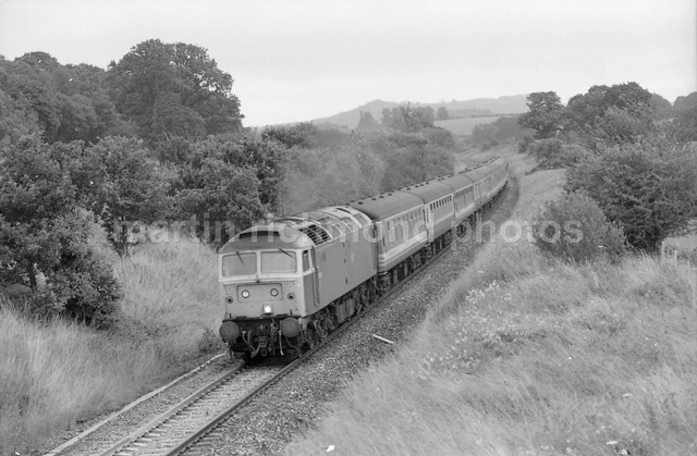 TISBURY CLASS 47 47417 23.7.88 John Vaughan Negative RN199 £2.99 ...