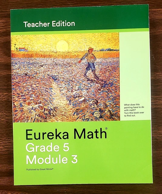 EUREKA MATH GRADE 5 Module 3 | Teacher Edition $25.19 - PicClick