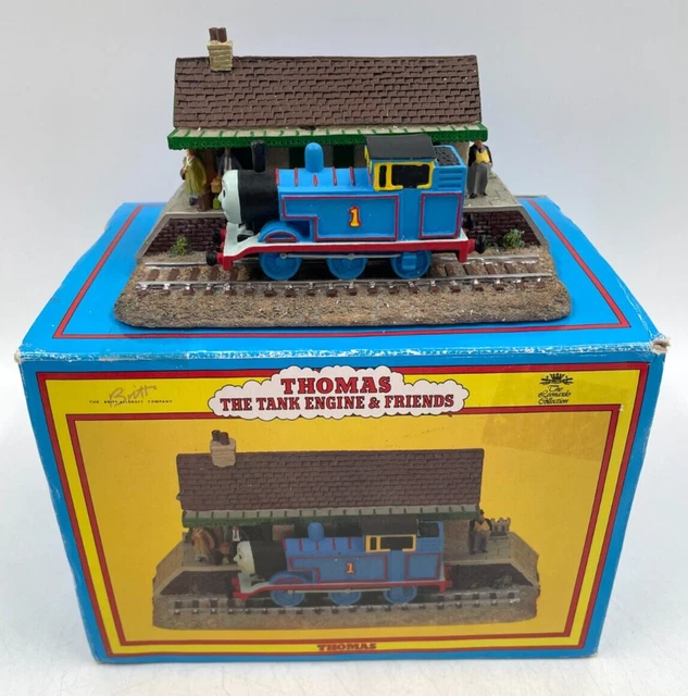 THOMAS THE TANK Engine & Friends Station Figurine Leonardo Collection ...