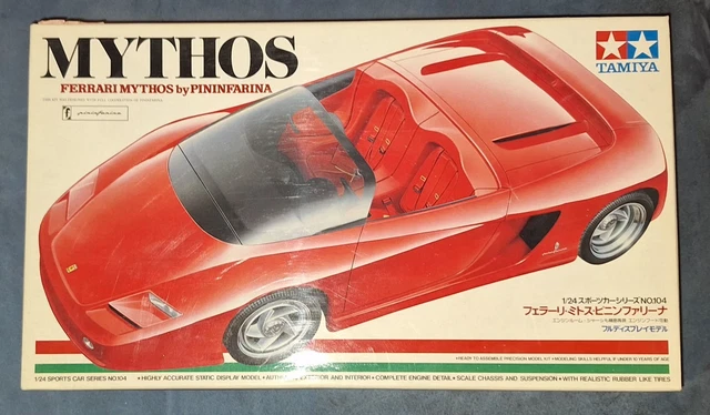TAMIYA & MYTHOS Ferrari Mythos by Pinanfarina " Nr. 24104 1:24 EUR 30 ...