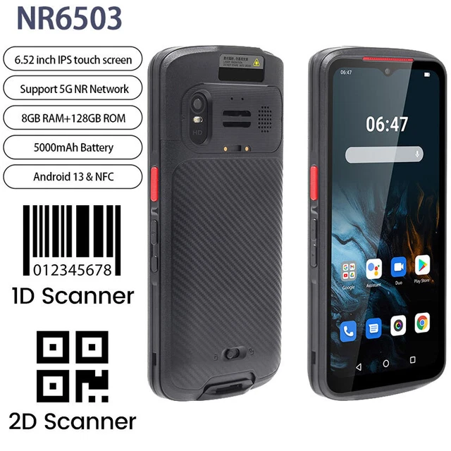 5G NR 4G LTE Rugged Smartphone Android 13 2D Scanner Waterproof IP68 ...