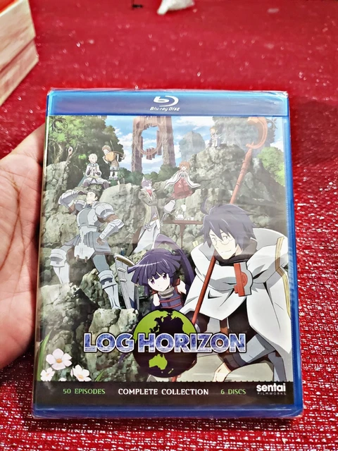 LOG HORIZON :COMPLETE Collection Blu-Ray 50 Episodes 6 Disc Set OOP NEW ...