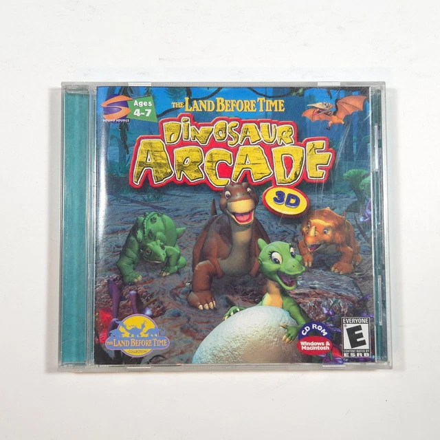THE LAND BEFORE Time Dinosaur Arcade 3D (PC CD, 2000) [Complete In Case ...