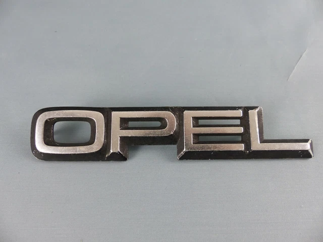 OPEL ANCIEN SIGLE monogramme insigne logo emblème badge capot coffre ...
