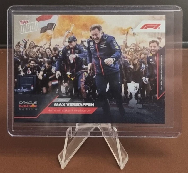 2023 TOPPS NOW F1 #41 MAX VERSTAPPEN - Oracle Red Bull Racing $79.99 ...