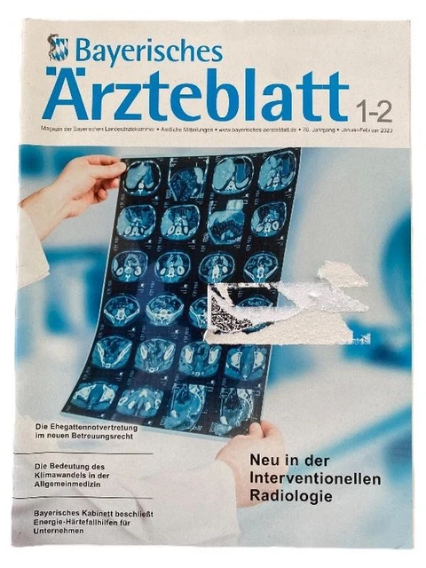 BAYERISCHES ÄRZTEBLATT 1-2/2023 - Revue Spécialisée Médecine EUR 3,95 ...