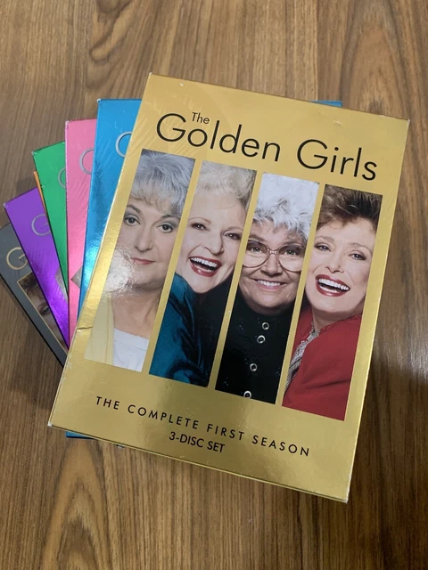 THE GOLDEN GIRLS Complete Series (DVD, 21-Disc) Seasons 1-7 Box Set 80 ...
