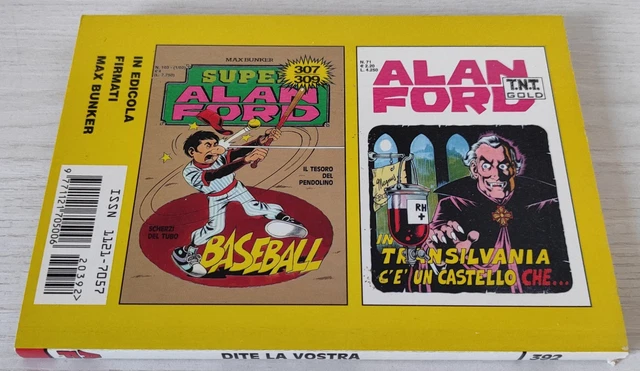 ALAN FORD N.392 DITE LA VOSTRA max bunker press mbp originale 2002 EUR ...