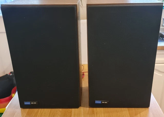 PIONEER CS-161 40W 8 Ohm Vintage Hifi Speakers £49.99 - PicClick UK