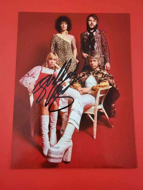 AGNETHA FÄLTSKOG SIGNED Photo Rare Image Autograph Genuine Abba EUR 65 ...