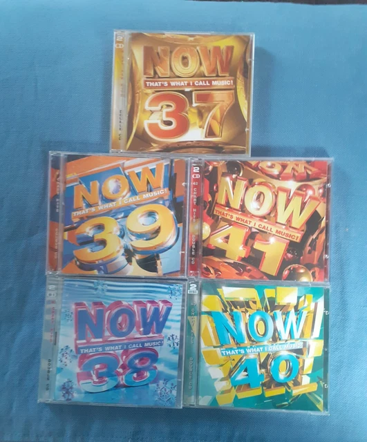 NOW THAT'S WHAT I Call Music Bundle 5 CDs Various Artists 37-41 Read ...
