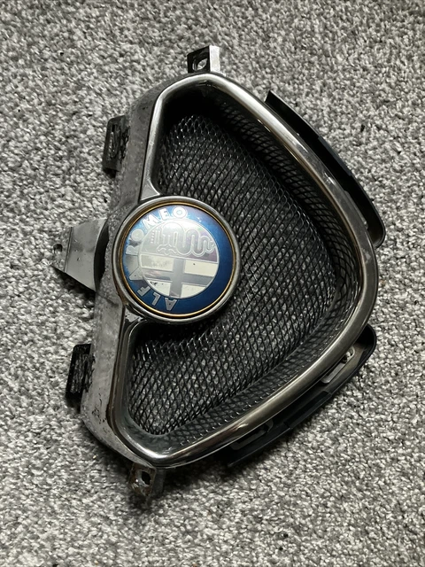 ALFA ROMEO GTV Spider 916 Front Silver Phase 2 Chrome Grille Grill £64. ...
