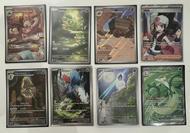 BLACK BOLT & White Flare Pokémon Hits Bundle - Illustration Rares, Ex ...