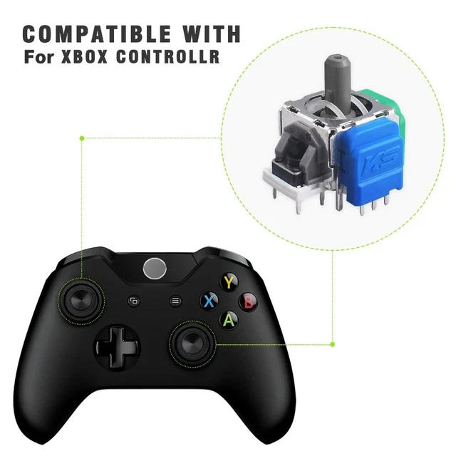 FOR XBOX ONE - TMR Electromagnetic 3D Analog Sensor Module Joystick ...
