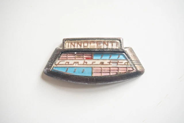 ORIGINAL CLASSIC/VINTAGE INNOCENTI Lambretta Badge/Emblem/Shield 1950s ...