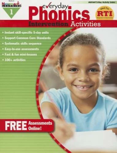 EVERYDAY PHONICS INTERVENTION Activities Grade 1 New With CDROM 10 everyday-phonics-intervention-activities-grade-1-new-with-cdrom-10