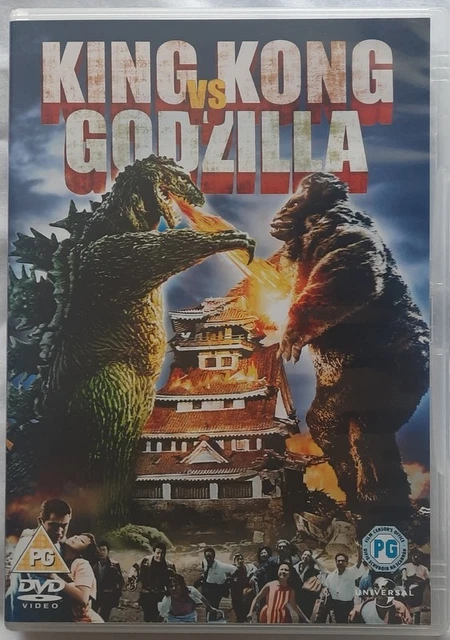 KING KONG VS Godzilla - Michael Keith, Harry Holcomb - 1963 - REG 2 PAL ...