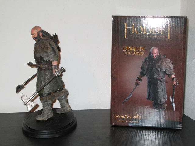 DWALIN WETA HOBBIT Lord Of The Rings Herr der Ringe Statue Dwarf Zwerg ...