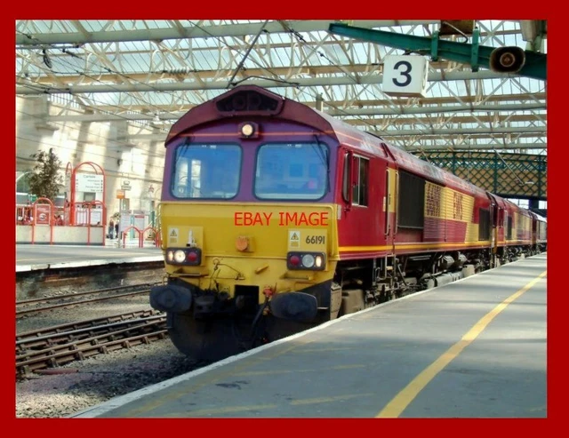 PHOTO CLASS 66 Loco No 66191 £1.65 - PicClick UK