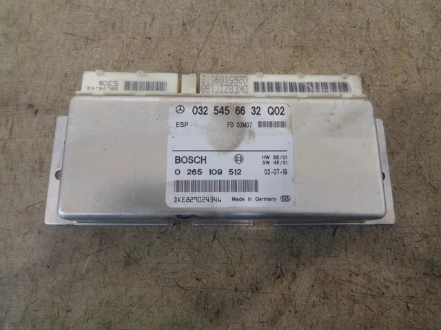 2002 MERCEDES E Class W211 Esp Control Module 0325456632 £30.00 ...