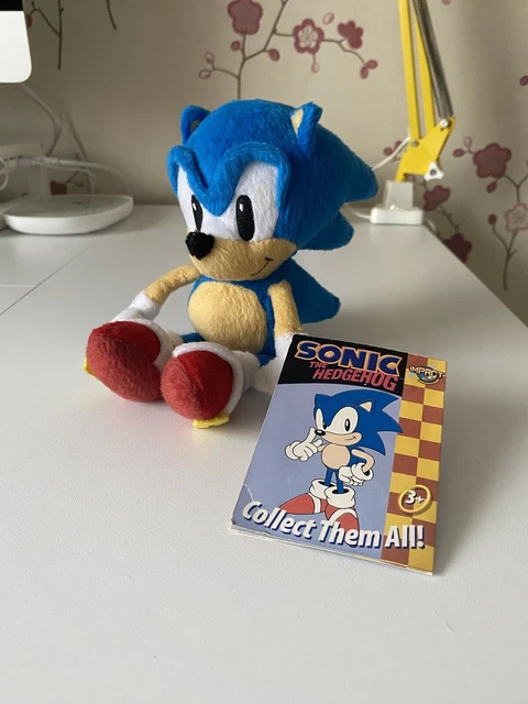 VINTAGE SEGA RETRO Sonic the Hedgehog Small Plush Cuddly Soft Toy £34. ...