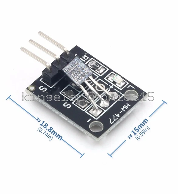 DS18B20 TEMPERATURE SENSOR Module Measurement KY-001 Module For Arduino ...
