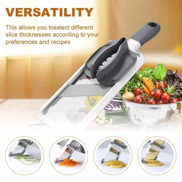 VEGETABLE CUTTER PROFESSIONAL Mandolin Slicer Fruit Chopper Tool ...