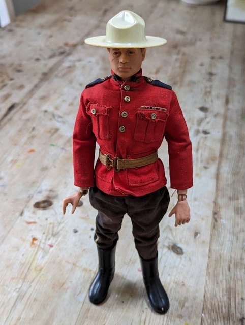 VINTAGE ACTION MAN Royal Canadian Mounted Police good condition £50.00 ...