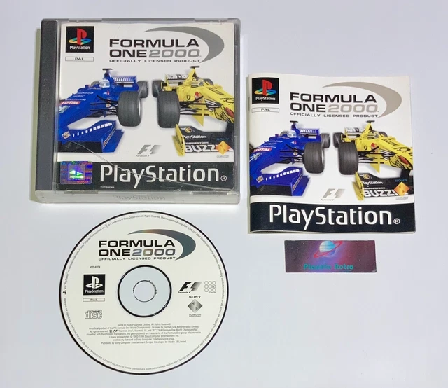 FORMULA ONE 2000 - PS1 Complet Version Francaise PlayStation Sony EUR ...
