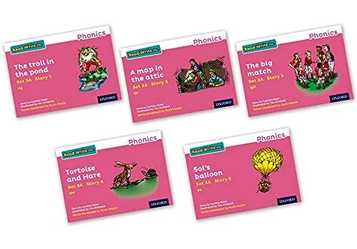 READ WRITE INC. Phonics: Pink Set 3A Storybooks Mixed Pack of 5 £33.24 ...