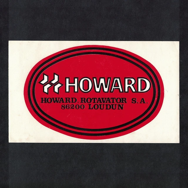 AUTOCOLLANT HOWARD EUR 3,00 - PicClick FR
